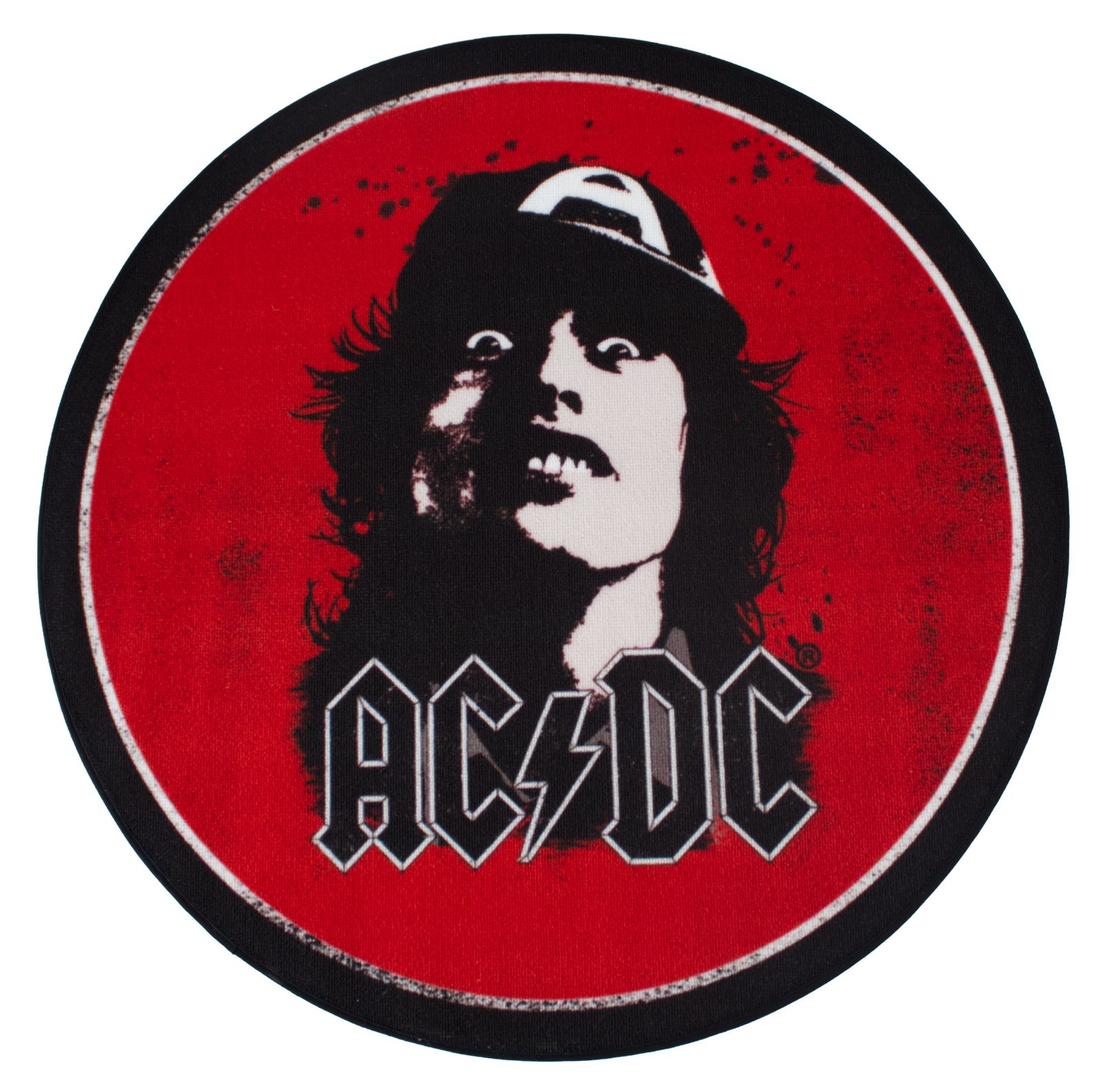 AC/DC - Face Runderteppich 67 cm | Teppichwunderland