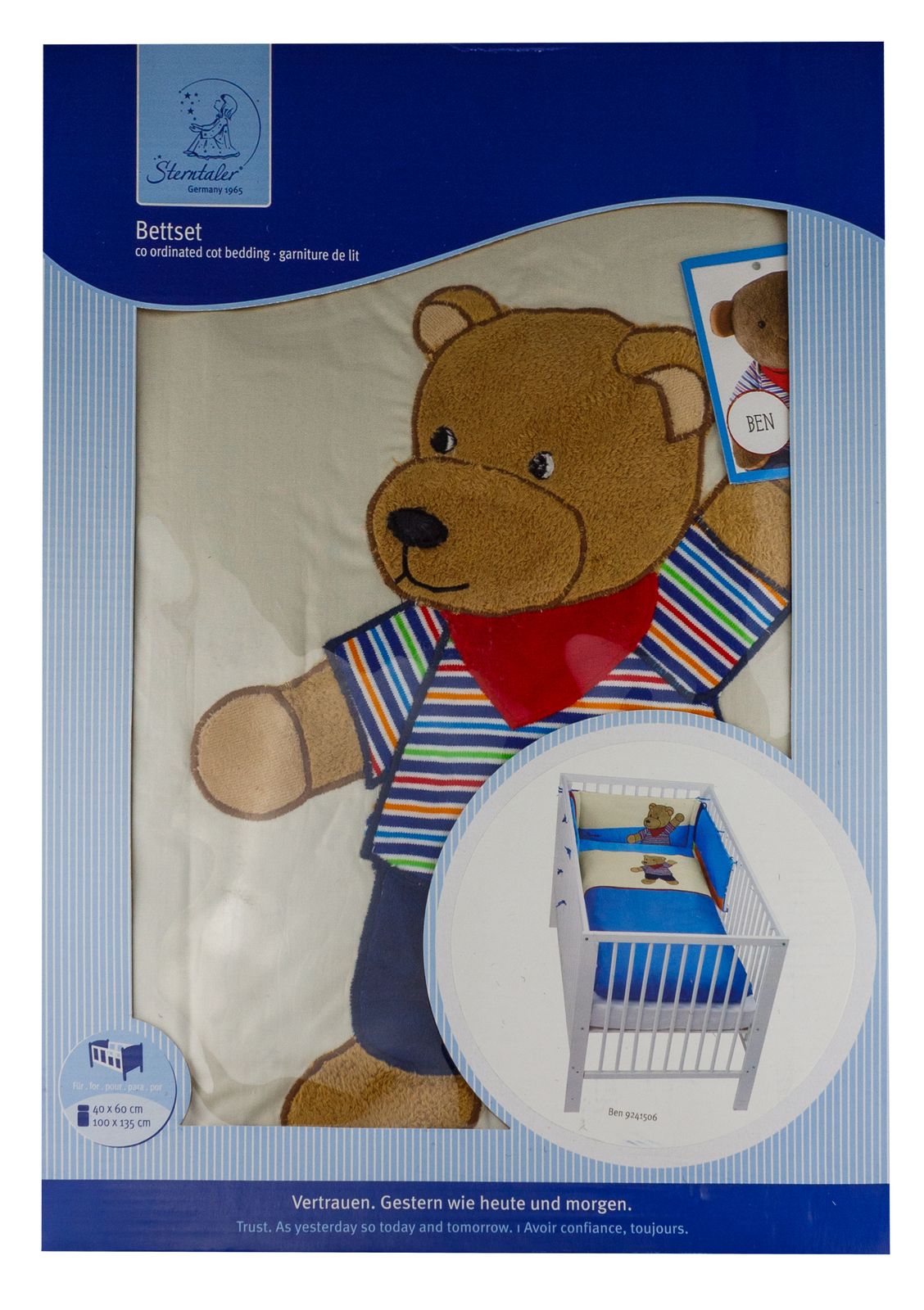 Sterntaler- Bett Set Ben Kinder Bettwäsche | Teppichwunderland